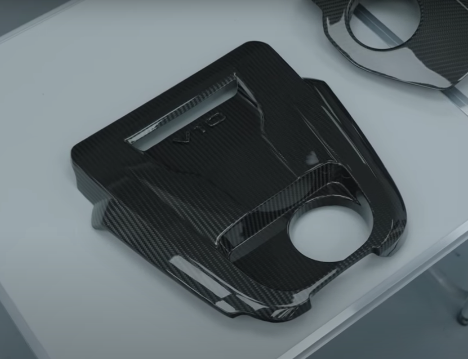 Audi R8 Engine Bay Carbon Fiber Kit 7-Piece | Audi R8 Gen 2 Parts