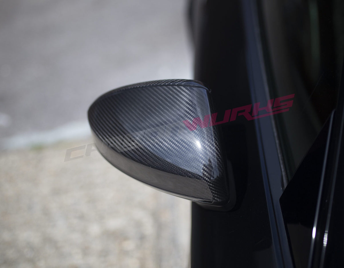 Carbon Fiber Side Mirrors with Lane Assist | AUDI R8 GEN 2 PARTS